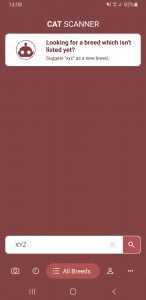 Cat Scanner knows all the cat breeds and even more | Siwalu Software